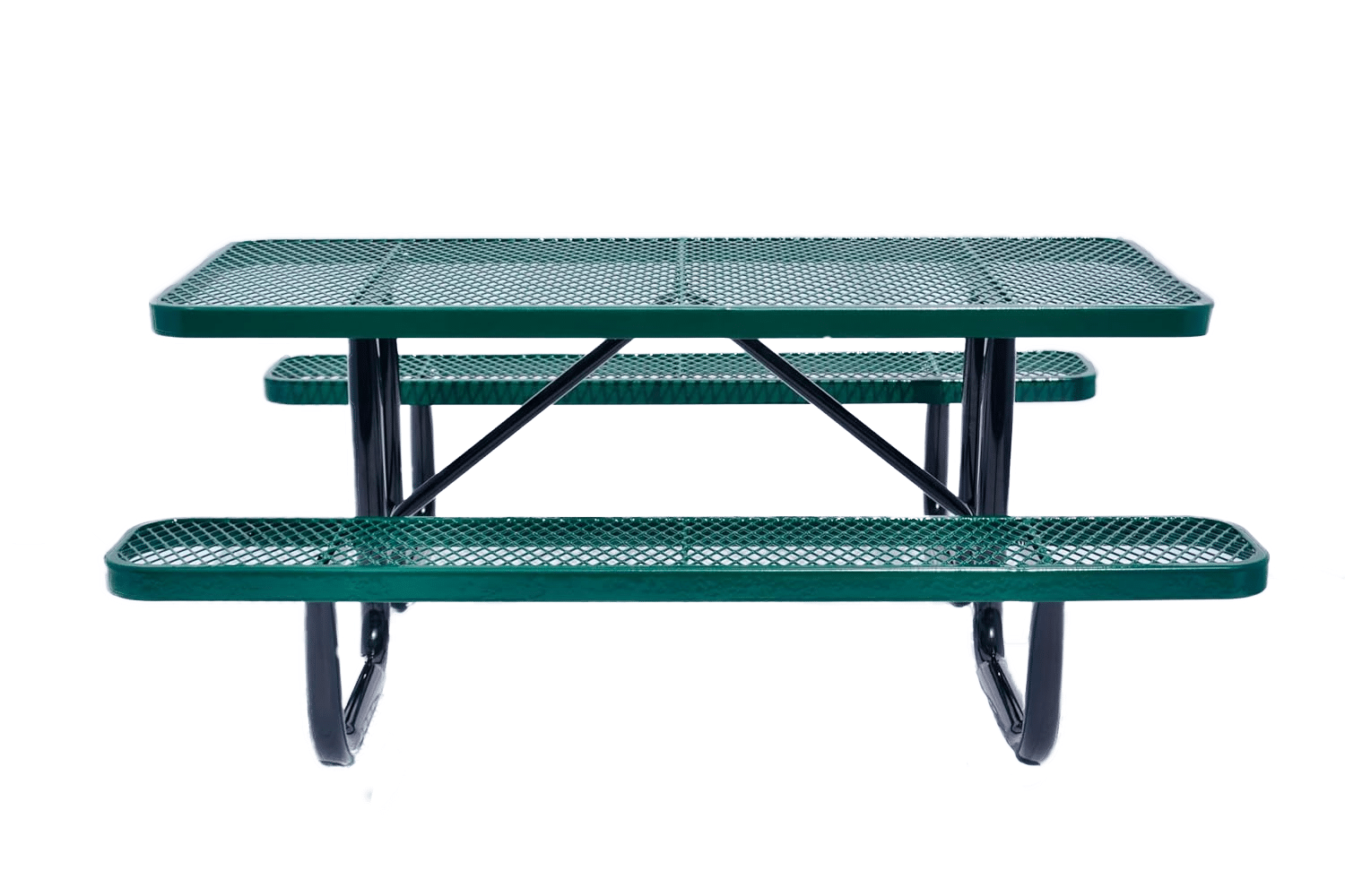 Quick Ship 6ft Portable Commercial Picnic Table – Rectangle – Park Elements
